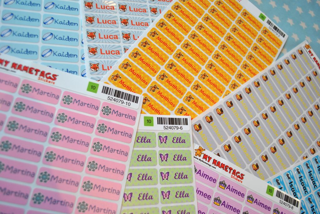Strijklabels en plaklabels, nooit meer iets kwijt! - Boefjes.nl